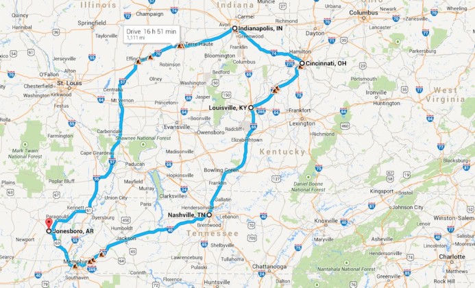 Road Trip Around The Ohio Valley