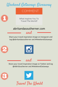 Weekend Getaways Giveaway