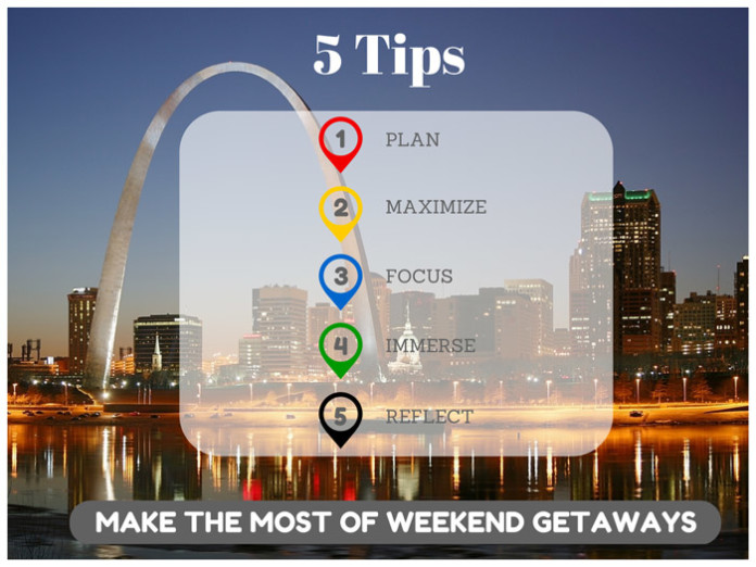 5 Tips to Make The Most of Weekend Getaways