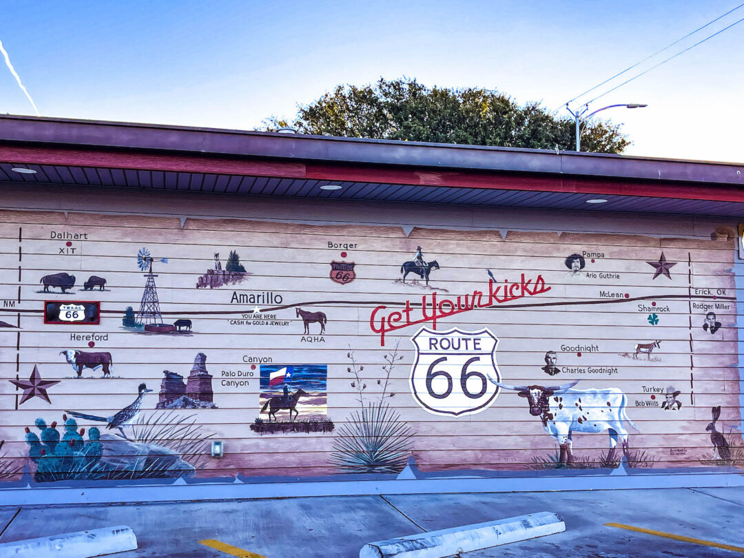 Route 66 in Texas - Explore the Best Street Art in Amarillo - A Brit ...